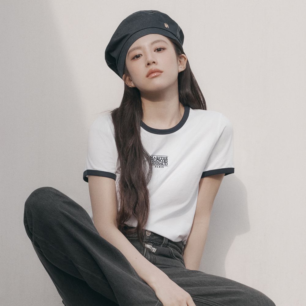 W CLASSIC LOGO RINGER TEE white - 감도 깊은 취향 셀렉트샵 29CM