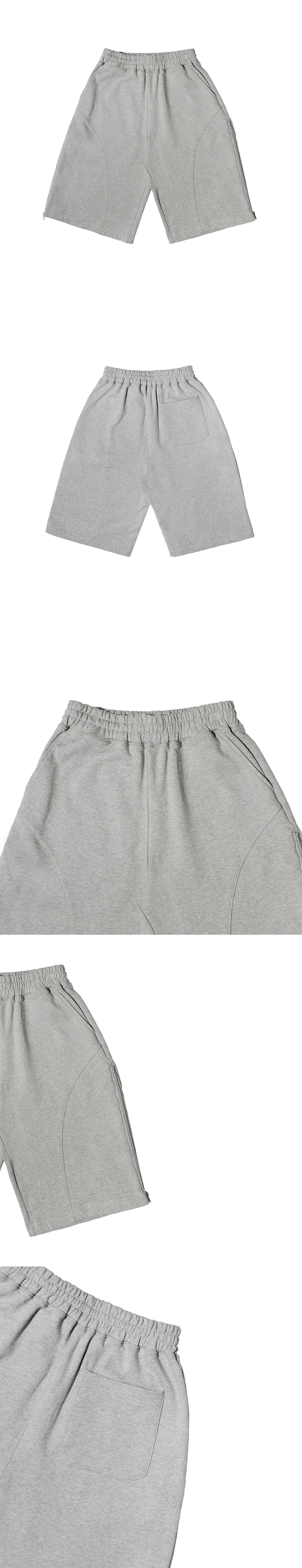 SIDE ZIPPER LINE SWEATPANTS GREY - 감도 깊은 취향 셀렉트샵 29CM
