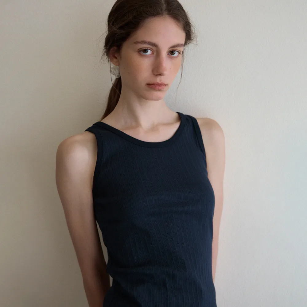 Basic Sleeveless-navy - 감도 깊은 취향 셀렉트샵 29CM