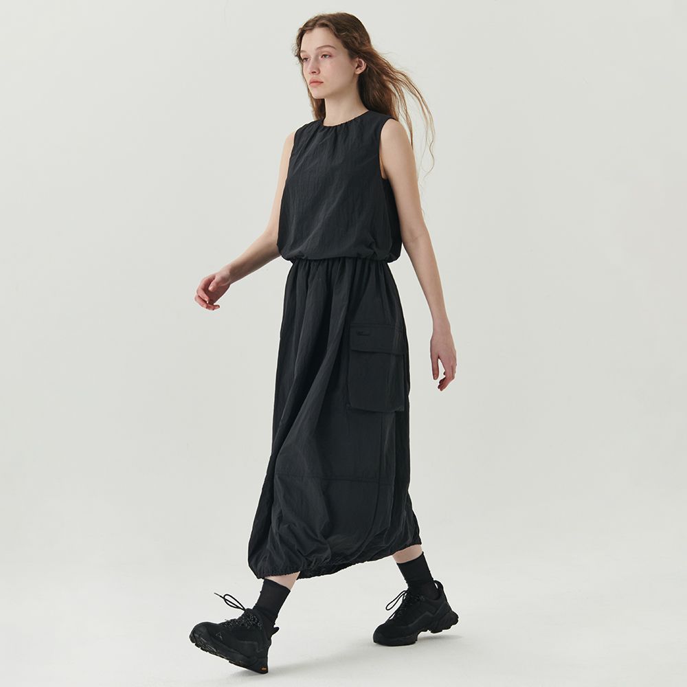 Cargo Layered String Dress - Black - 감도 깊은 취향 셀렉트샵 29CM