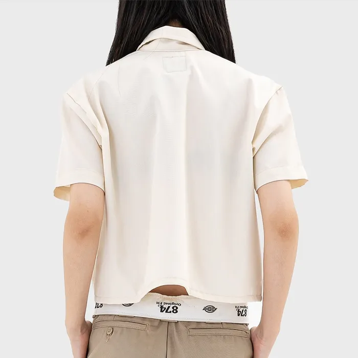 우먼스 크롭 워크셔츠 Whitecap Gray - 감도 깊은 취향 셀렉트샵 29CM