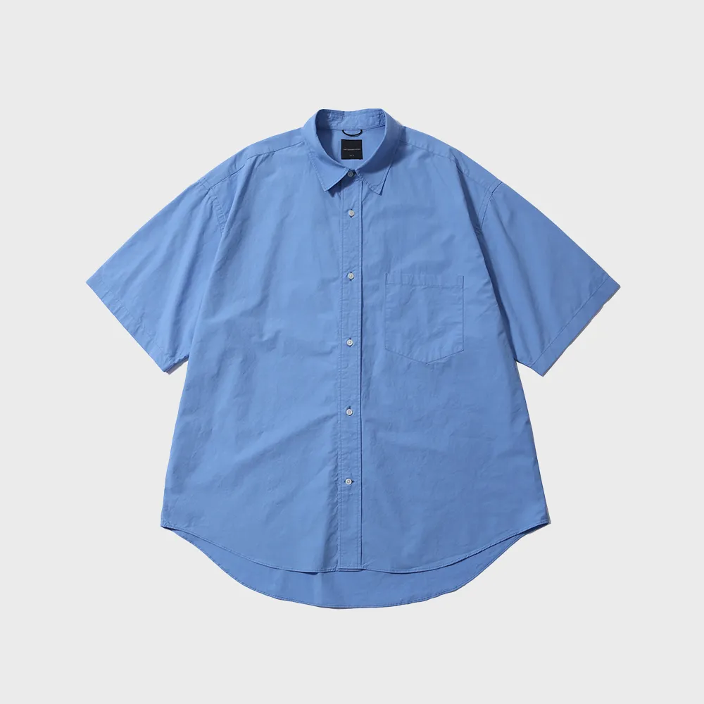 [SS24]UNIFORM HALF SHIRT / CORNFLOWER BLUE - 감도 깊은 취향 셀렉트샵 29CM