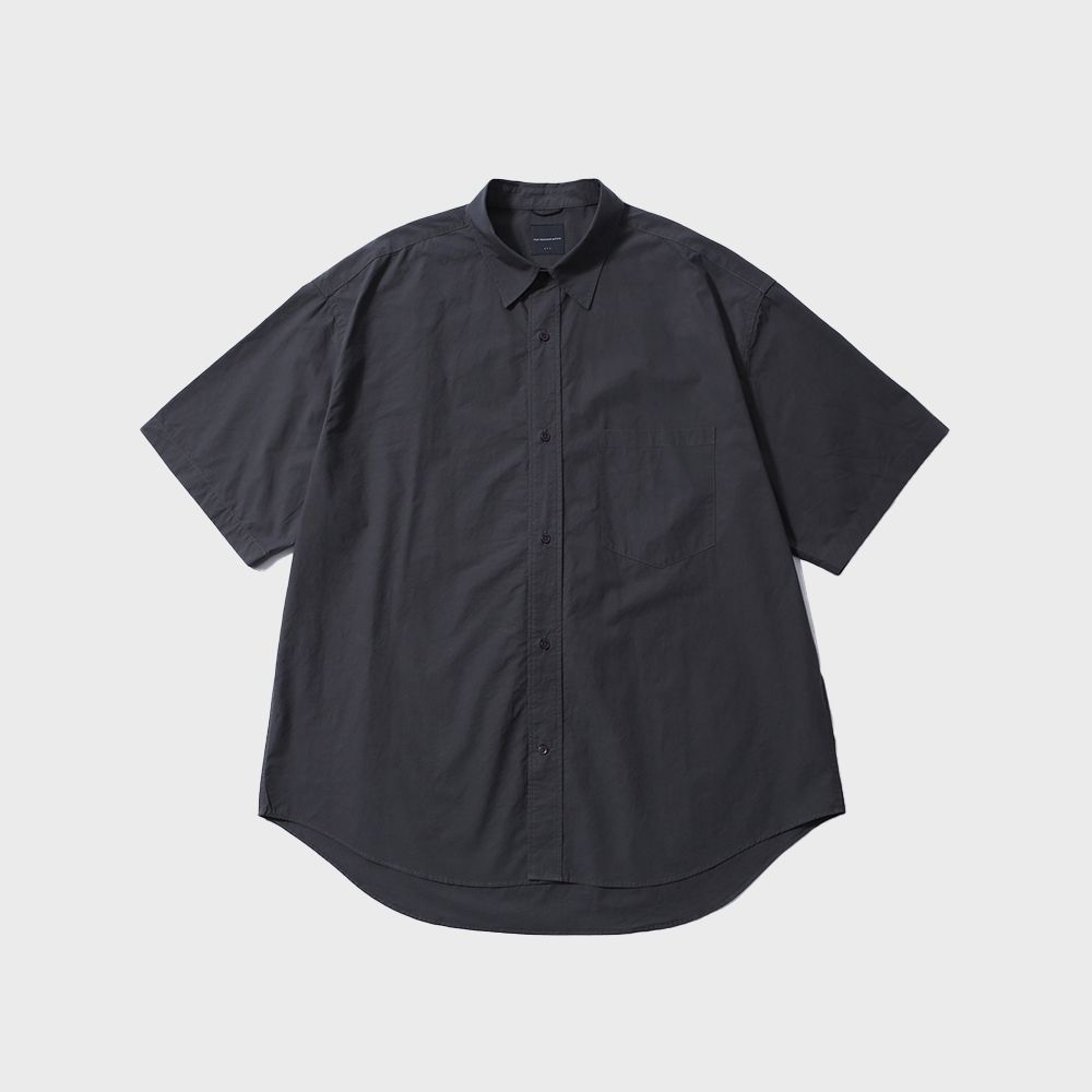 [SS24]UNIFORM HALF SHIRT / CHARCOAL - 감도 깊은 취향 셀렉트샵 29CM