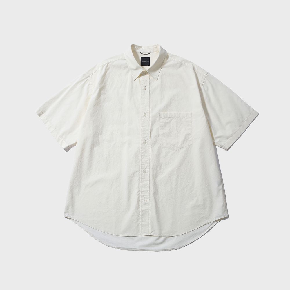 [SS24]UNIFORM HALF SHIRT / ECRU - 감도 깊은 취향 셀렉트샵 29CM
