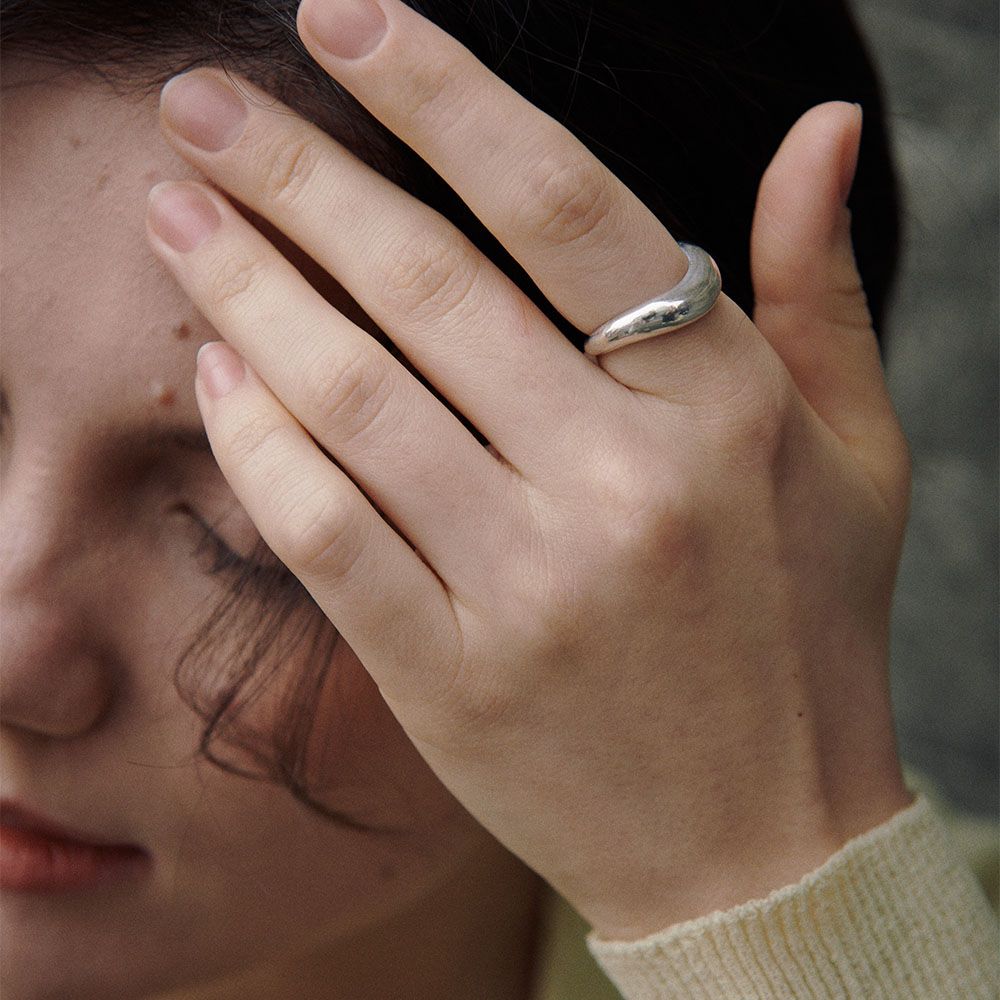 [925 silver] Cinq.silver.207 / maree ring (silver) - 감도 깊은 취향 셀렉트샵 29CM