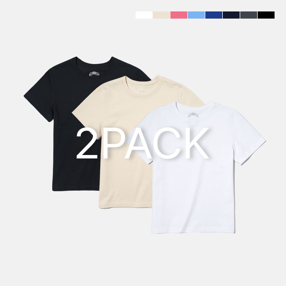 [2PACK] A3403 Signature silket T-shirt_8 COLOR - 감도 깊은 취향 셀렉트샵 29CM