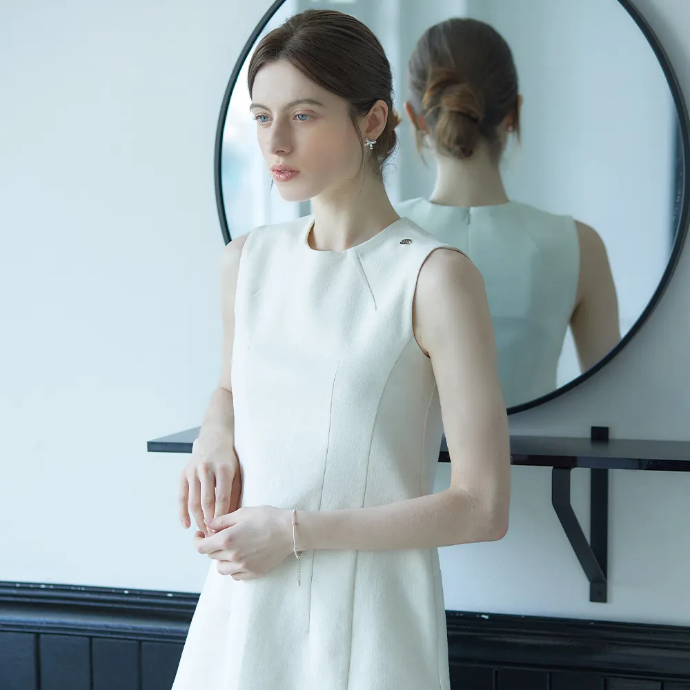 Doll pintuck midi dress - ivory - 감도 깊은 취향 셀렉트샵 29CM