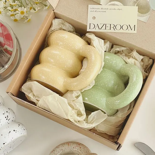 [gift Set] 타블도트 슬로우 3단 볼드 머그컵 2P 선물세트 - 감도 깊은 취향 셀렉트샵 29CM