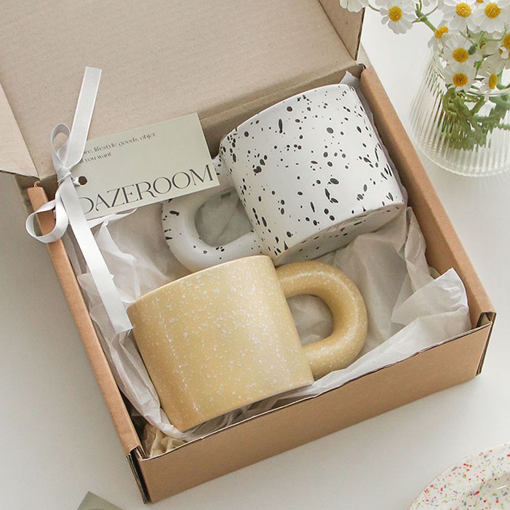 [Set] 타블도트 슬로우 통통 머그 2P 선물세트 홈카페 - 감도 깊은 취향 셀렉트샵 29CM