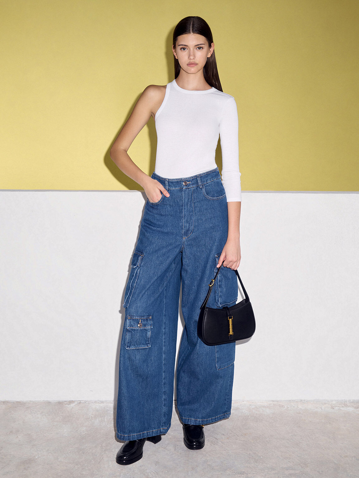 세시아 메탈릭 악센트 숄더백 - 블랙 CK2-20151402 - 감도 깊은 취향 셀렉트샵 29CM