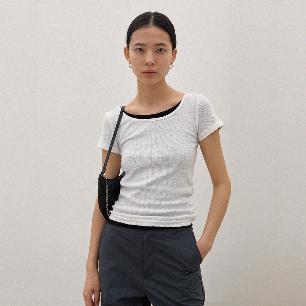 5th / becky half tee - white - 감도 깊은 취향 셀렉트샵 29CM