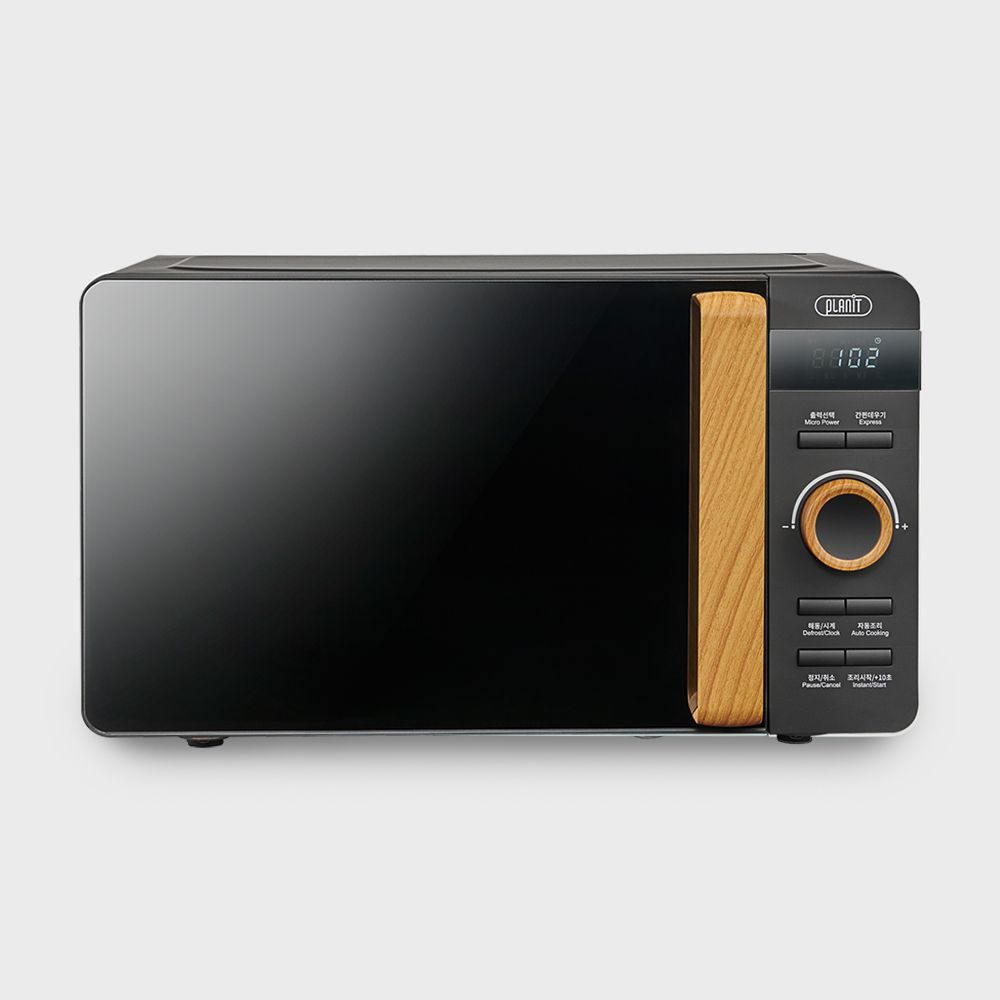 플랜잇 전자레인지 샤인 블랙 PMW-S20L (스팀백 증정) - 감도 깊은 취향 셀렉트샵 29CM