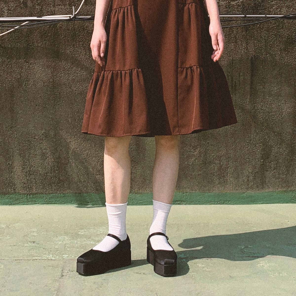 Ballet maryjane platforms (black satin) - 감도 깊은 취향 셀렉트샵 29CM