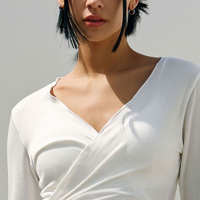 여성 요가복 DEVI-O0017-화이트 필라테스 트리플 트위스트 롱 가디건 - 감도 깊은 취향 셀렉트샵 29CM