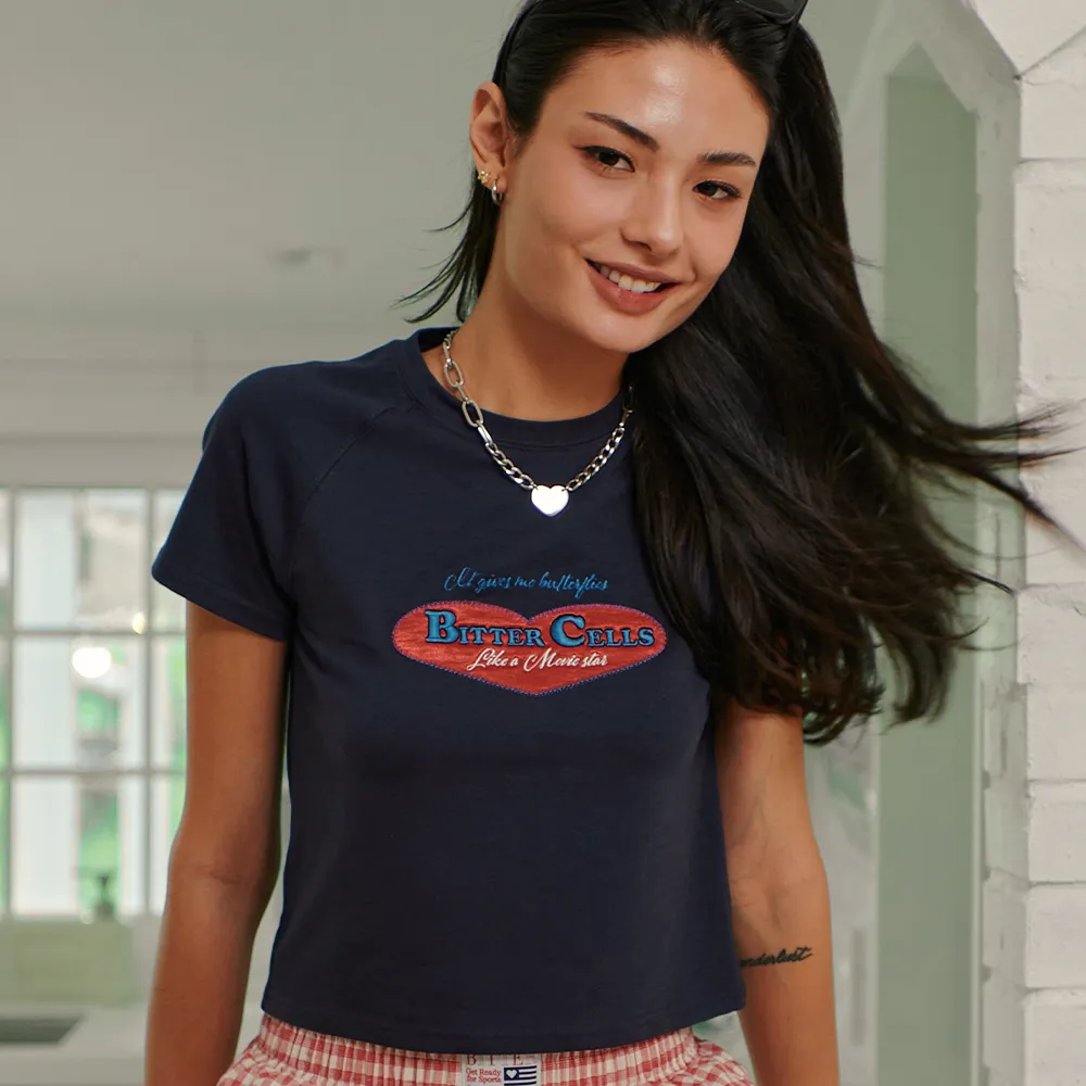 Bella Logo Tee-Blue Grey - 감도 깊은 취향 셀렉트샵 29CM