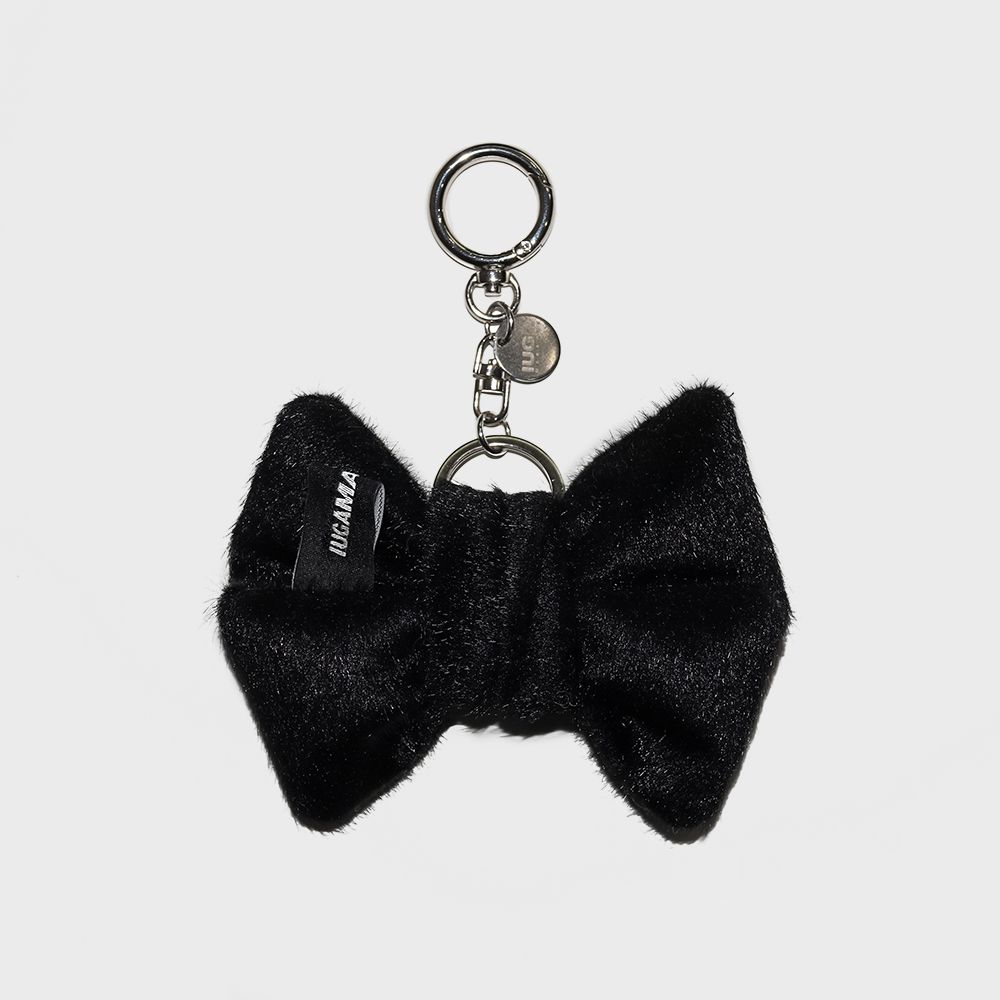 Ribbon Keyring (Black) - 감도 깊은 취향 셀렉트샵 29CM
