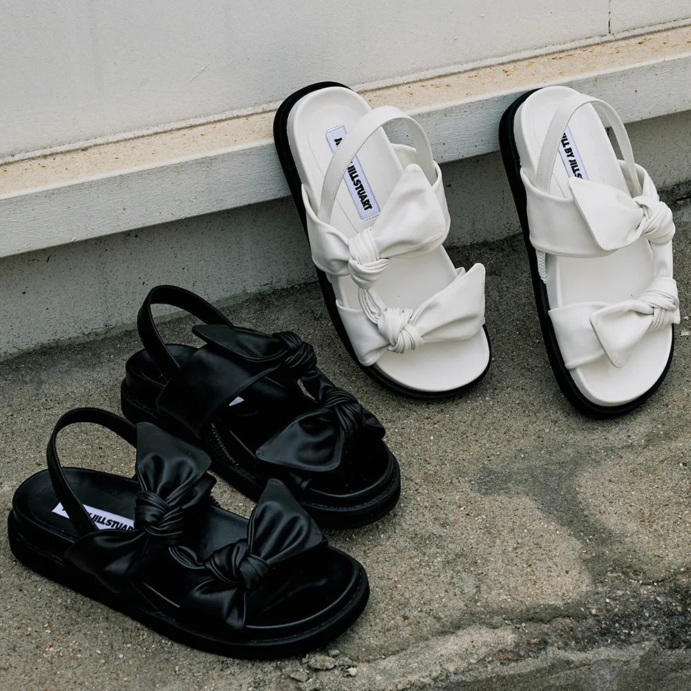 [티나]리본 스트랩 플랫폼 샌들 2 COLORS (JLSO4F591BK) - 감도 깊은 취향 셀렉트샵 29CM