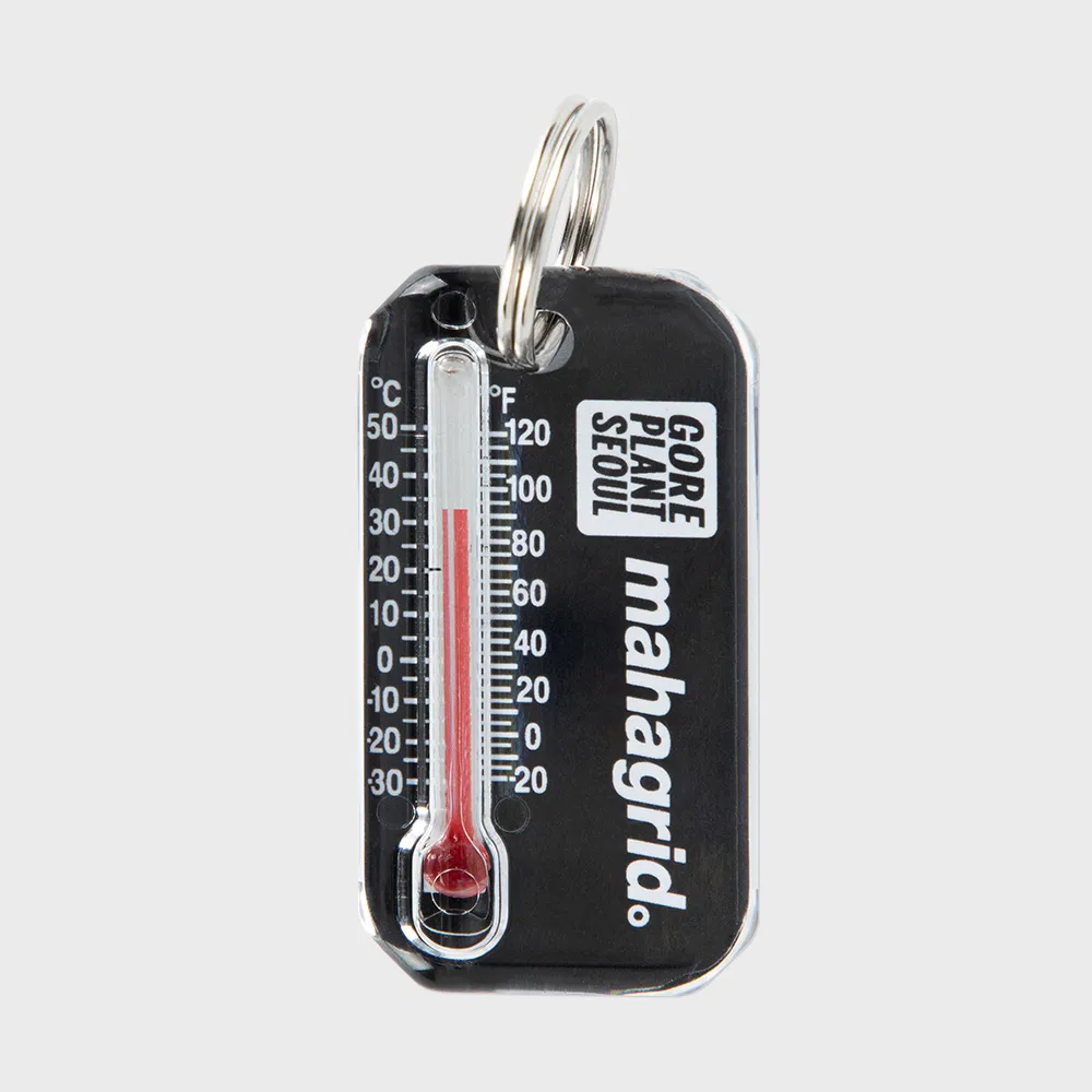 GORE GRID THERMOMETER KEYRING BLACK(MG2EMMAB61B) - 감도 깊은 취향 셀렉트샵 29CM
