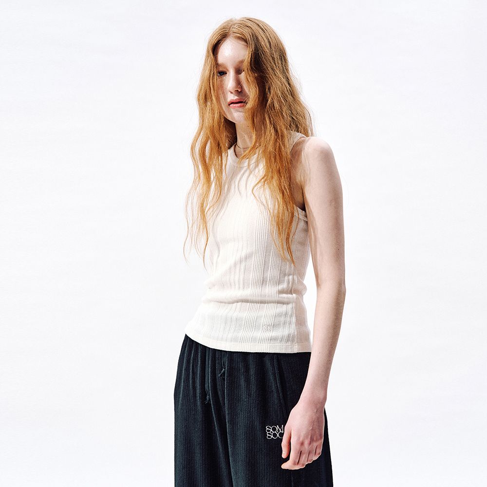 FENCE TANK TOP_WHITE - 감도 깊은 취향 셀렉트샵 29CM