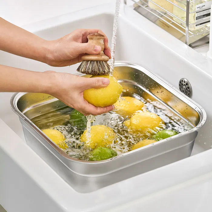 무연마제 스텐 304 워시볼 8L (솔리드) [세척볼 설거지통 타공] - 감도 깊은 취향 셀렉트샵 29CM