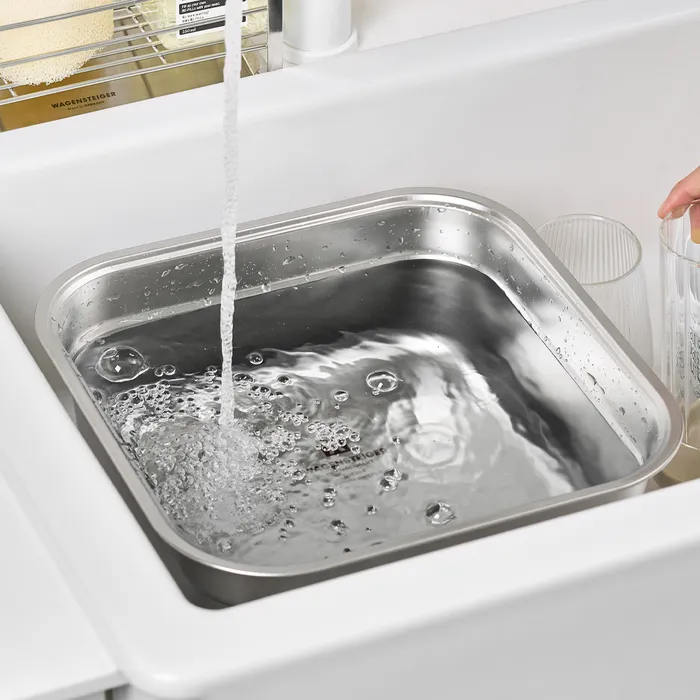 무연마제 스텐 304 워시볼 8L (솔리드) [세척볼 설거지통 타공] - 감도 깊은 취향 셀렉트샵 29CM