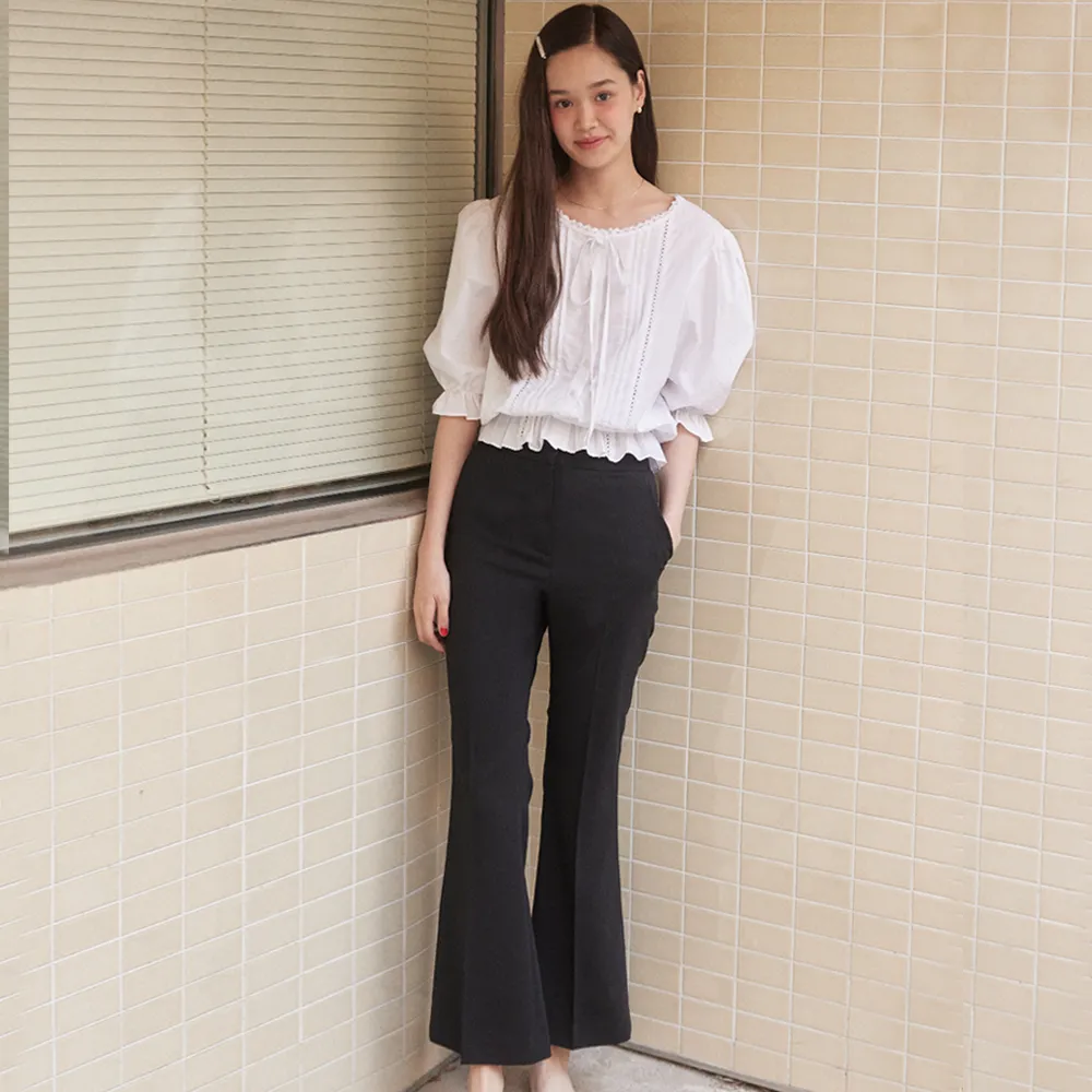 24 세미 부츠컷 슬랙스 (2COL) Y4P001 - 감도 깊은 취향 셀렉트샵 29CM