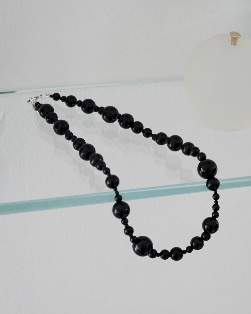 Bold various onyx necklace - 감도 깊은 취향 셀렉트샵 29CM