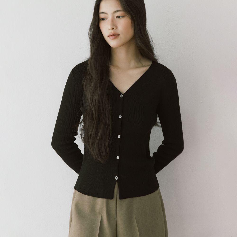 Net Cardigan_Black - 감도 깊은 취향 셀렉트샵 29CM