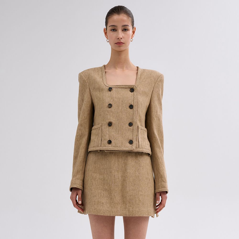 LUMEN SQUARE-NECK JACKET - 감도 깊은 취향 셀렉트샵 29CM