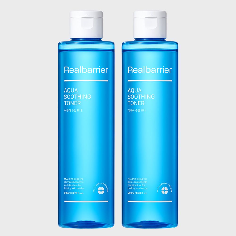 리얼베리어 아쿠아 수딩 토너 200ml 1+1_NE [GIFT](랜덤)크림 10ml+수딩 앰플 패드(10매입) - 감도 깊은 취향 셀렉트샵 29CM