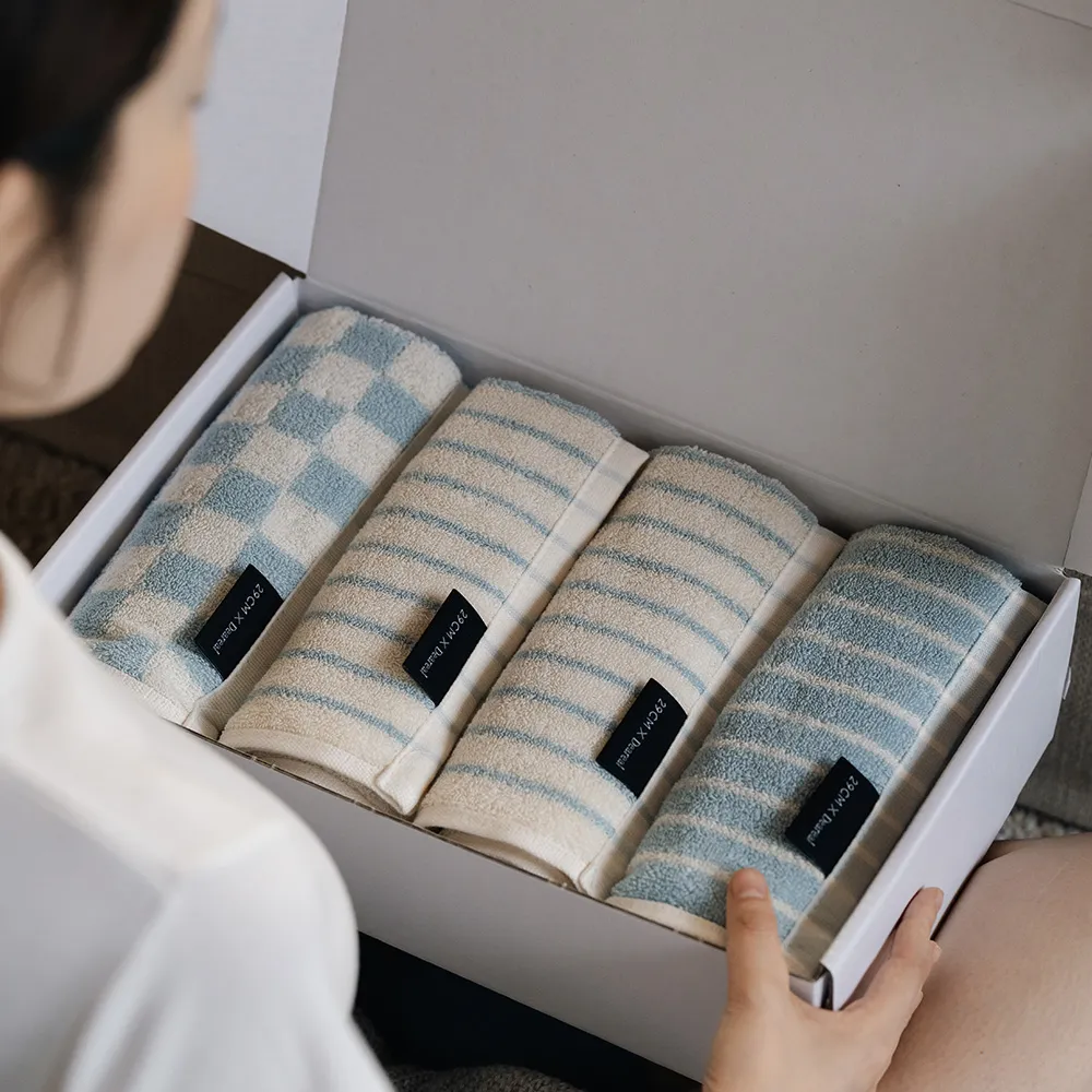 소다 수건_4P(패키지포장) - 감도 깊은 취향 셀렉트샵 29CM