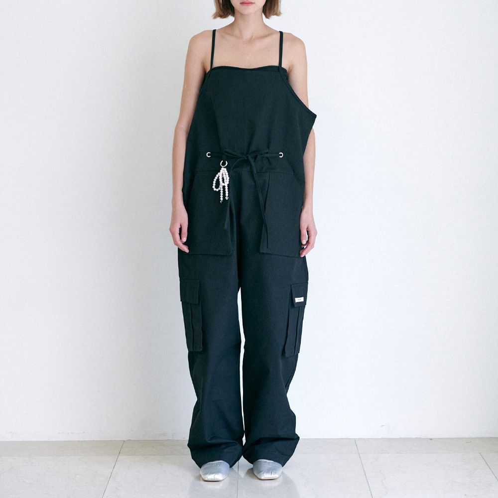CARGO OVERALL PANTS / BLACK - 감도 깊은 취향 셀렉트샵 29CM