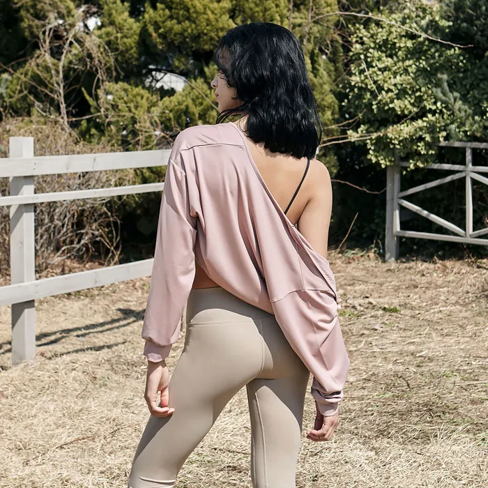 여성 요가복 DEVI-O0016-에쉬핑크 필라테스 앨런 볼레로 가디건 - 감도 깊은 취향 셀렉트샵 29CM