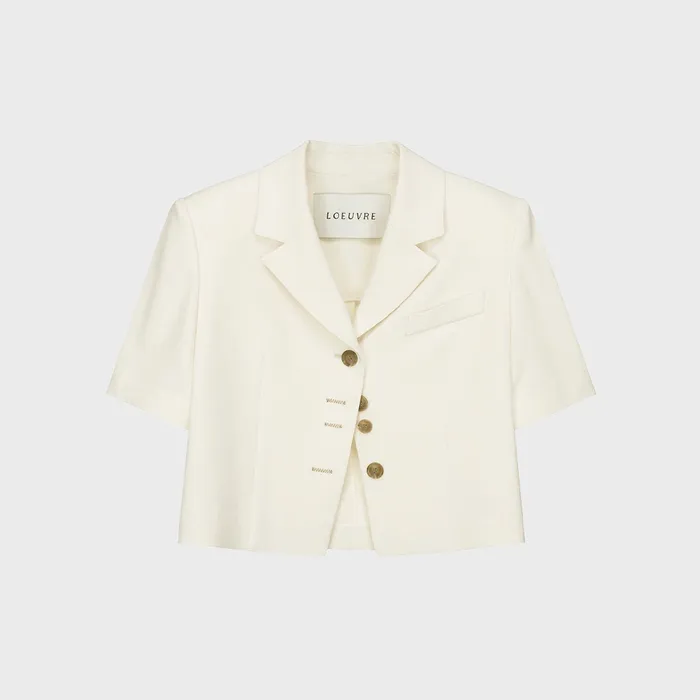 Button Point Half Sleeve Jacket SW4MJ773_2color - 감도 깊은 취향 셀렉트샵 29CM