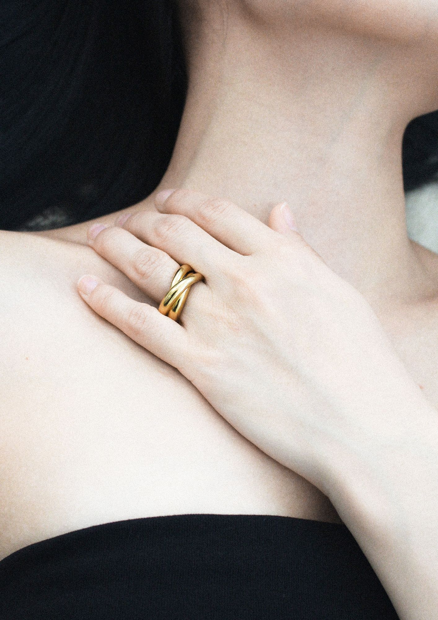 Classic Dim Trinity Ring Gold - 감도 깊은 취향 셀렉트샵 29CM