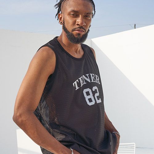 82 Sleeveless Mesh Rash Guard-Black - 감도 깊은 취향 셀렉트샵 29CM