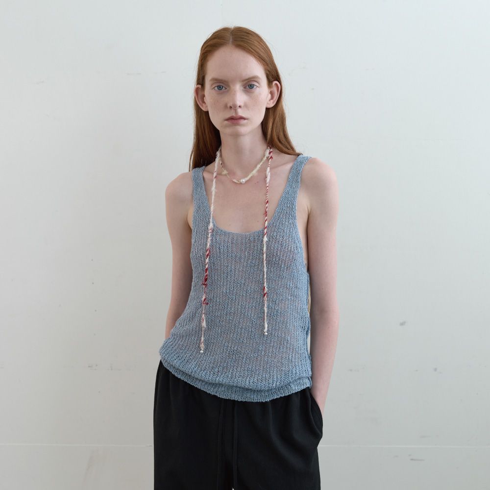 NETTED VEST, BLUE - 감도 깊은 취향 셀렉트샵 29CM
