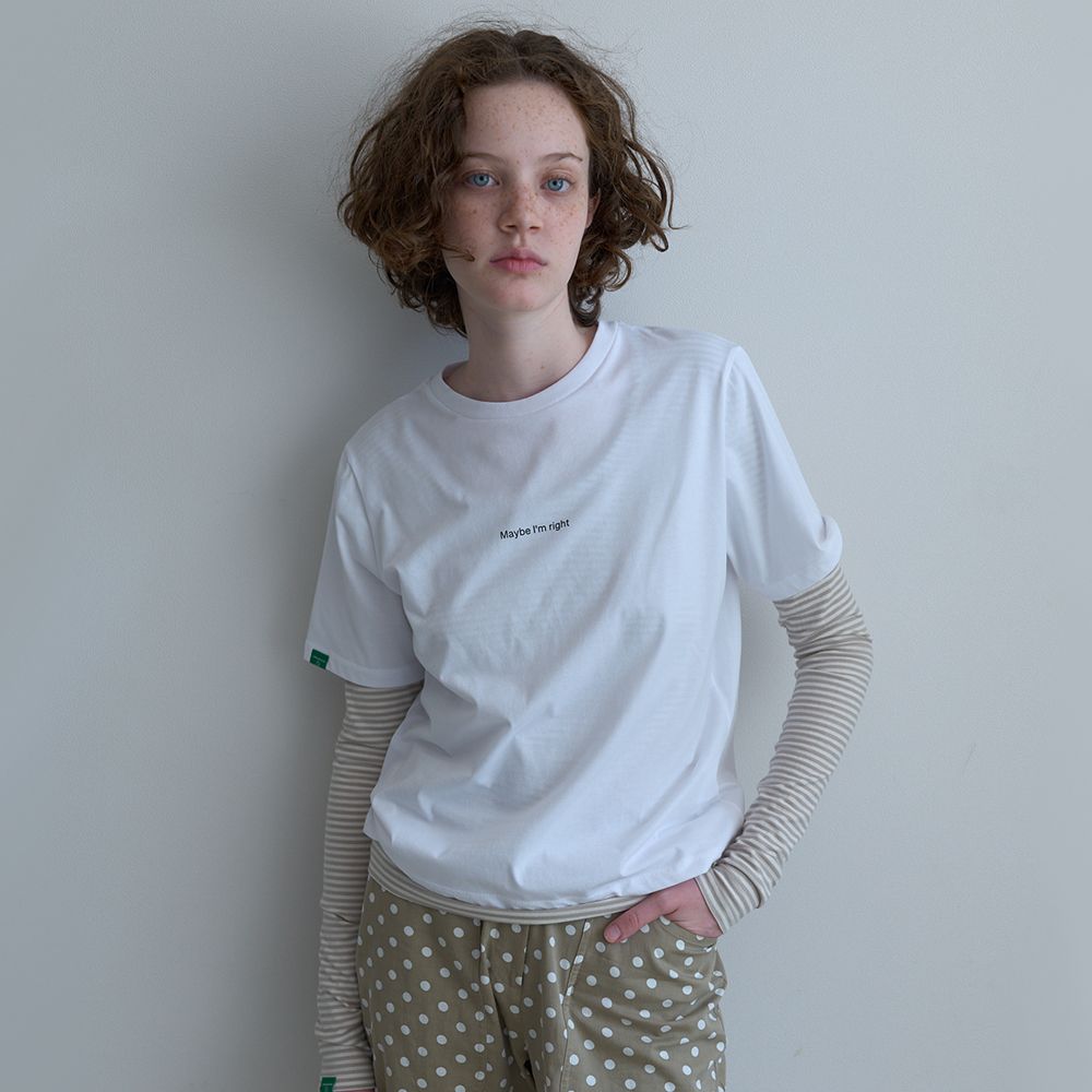 50. Maybe T _ White - 감도 깊은 취향 셀렉트샵 29CM