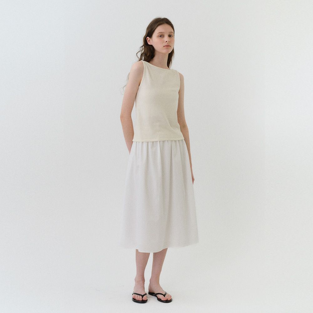 Jude Full Skirt in Ivory - 감도 깊은 취향 셀렉트샵 29CM