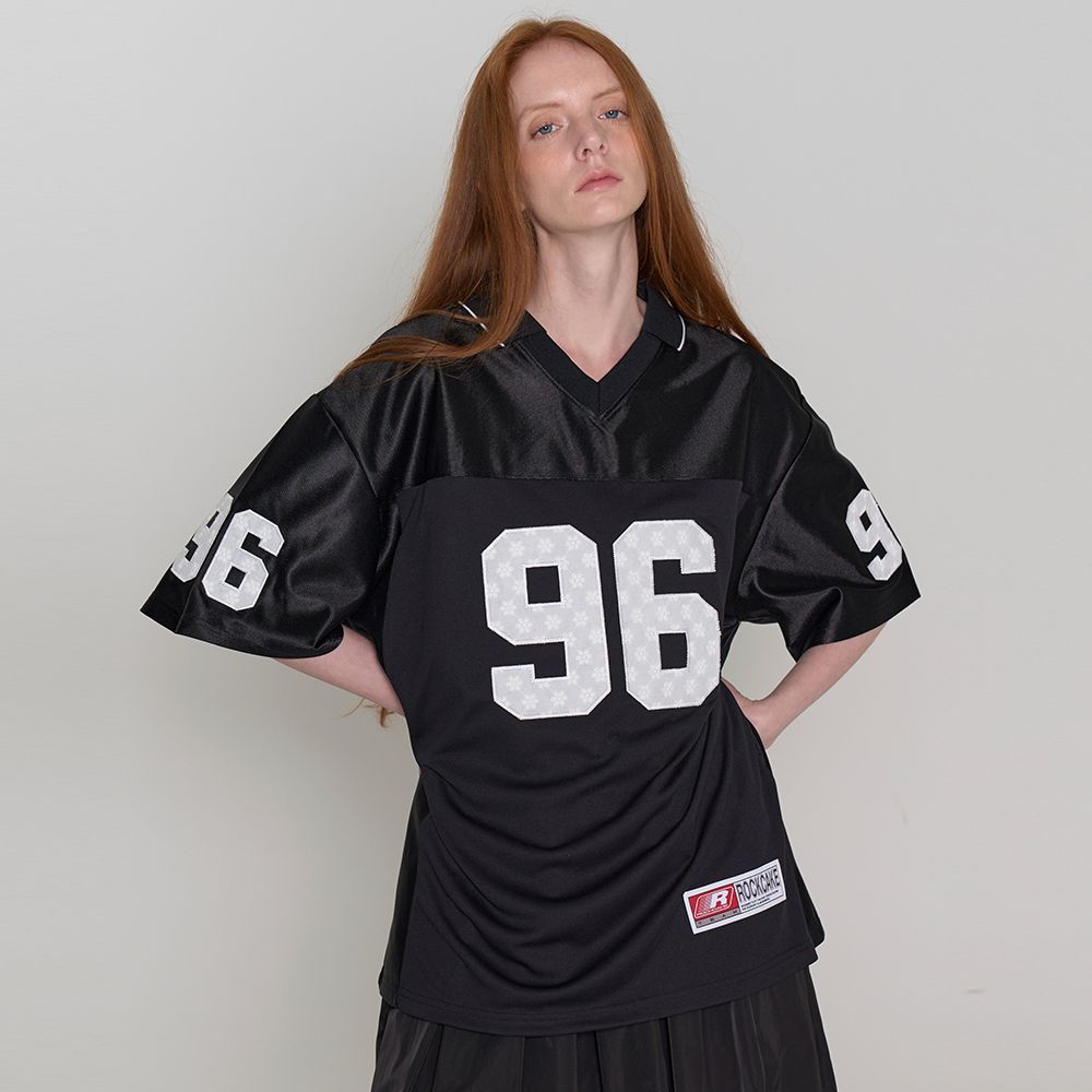 Collar Rugby Tee - Black - 감도 깊은 취향 셀렉트샵 29CM