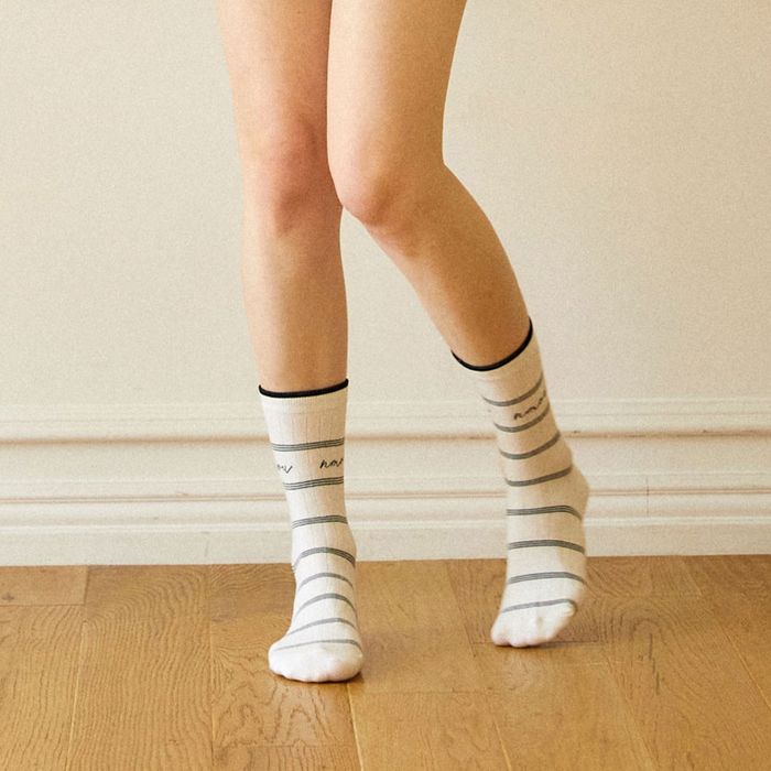 S40_NMOU STRIPE GOLGI SOCKS - 감도 깊은 취향 셀렉트샵 29CM