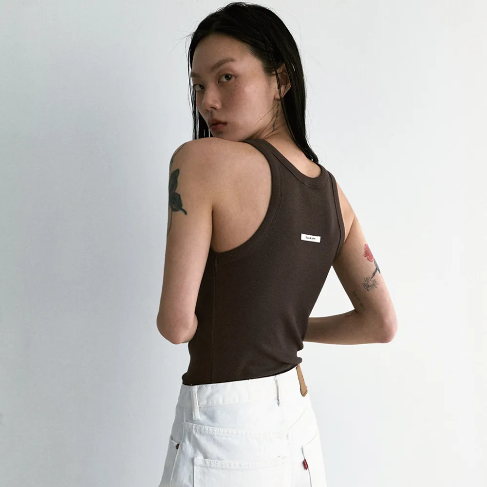 Ribbed Tank Sleeveless (7colors) - 감도 깊은 취향 셀렉트샵 29CM