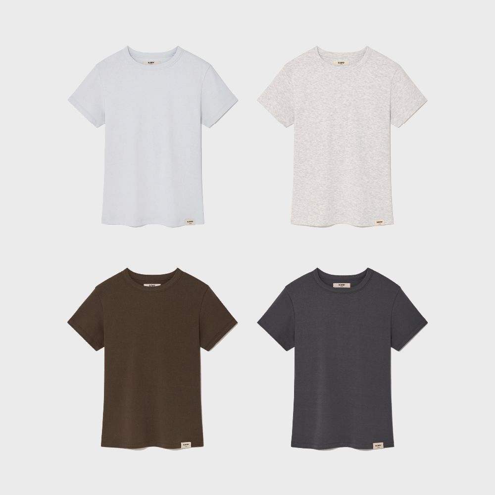 G CLASSIC FITTED TEE (4 COLORS) - 감도 깊은 취향 셀렉트샵 29CM