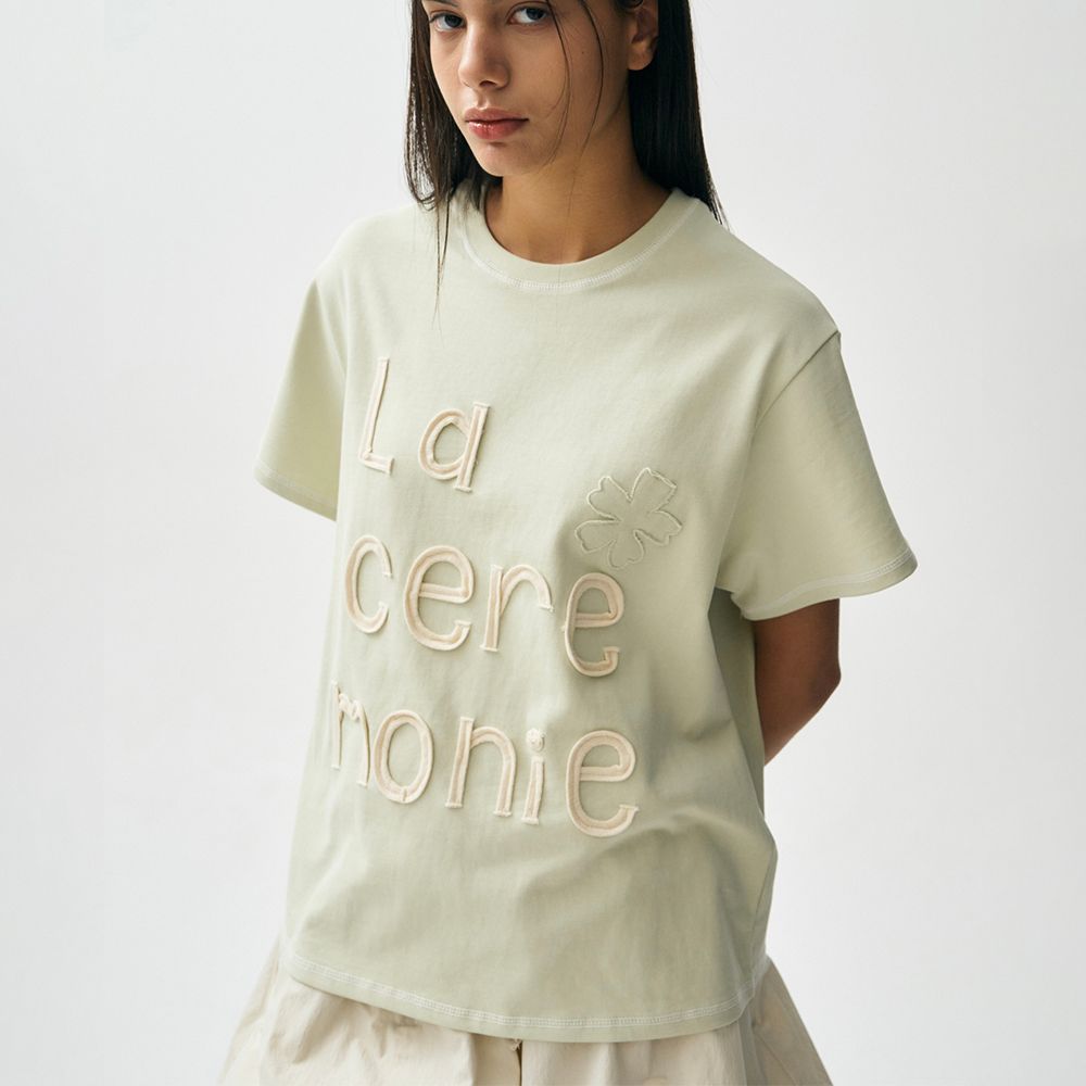 TAPE LOGO TEE / MINT - 감도 깊은 취향 셀렉트샵 29CM