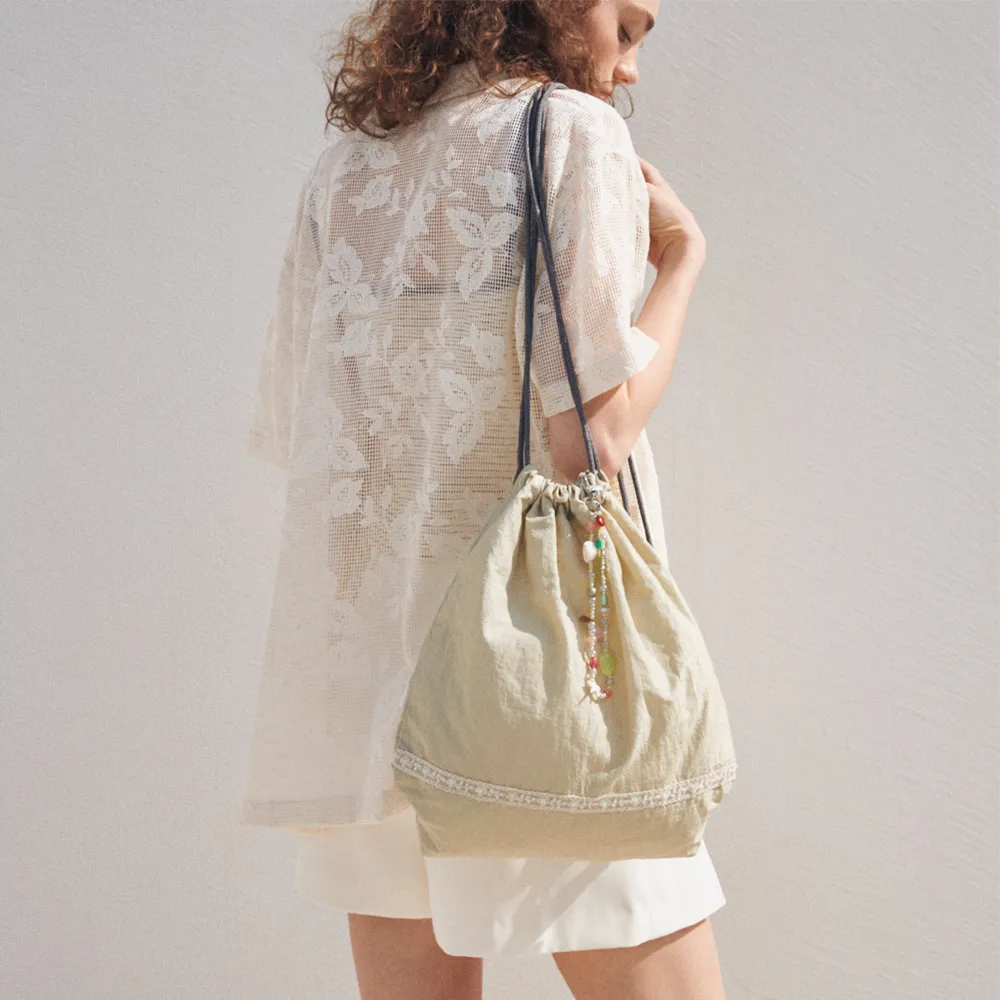 DRAWSTRING BAG_OLIVE - 감도 깊은 취향 셀렉트샵 29CM