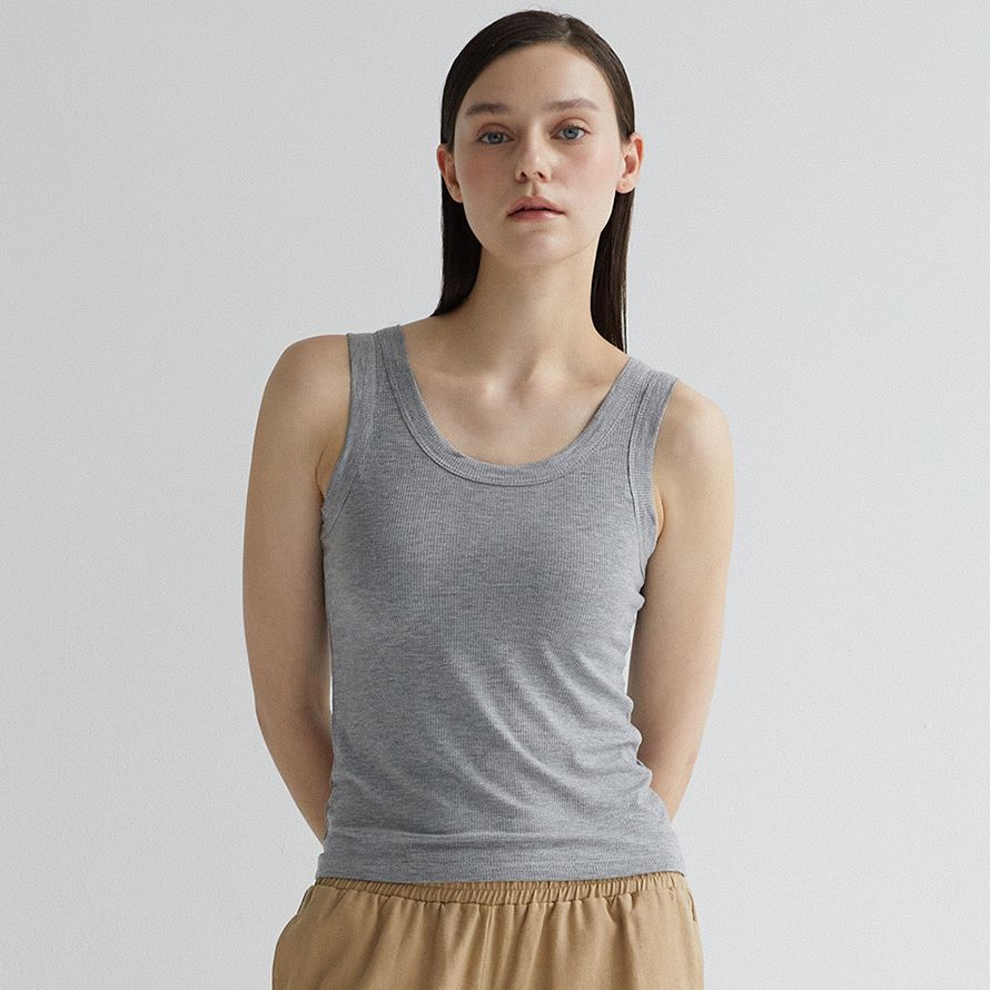 레이온 스판 골지 나시 - 7colors 1P - 감도 깊은 취향 셀렉트샵 29CM