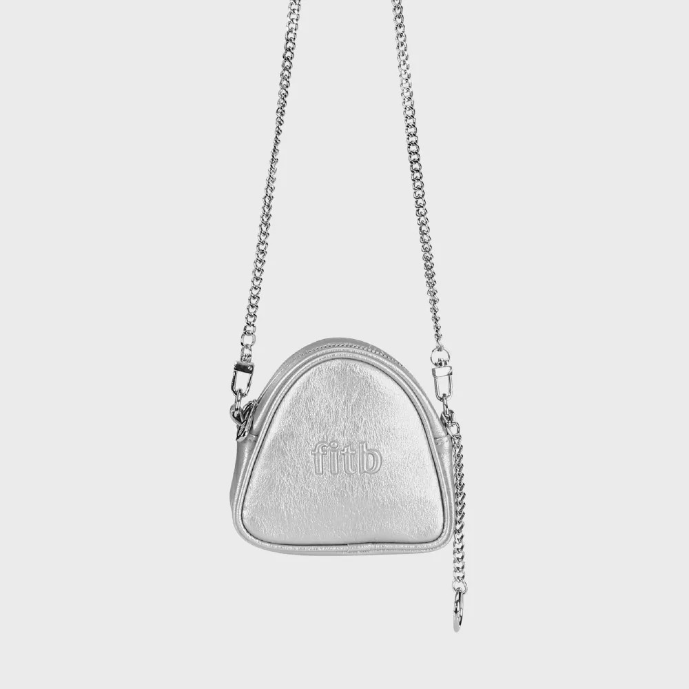 Crinkle Onigiri Coin Bag (silver) - 감도 깊은 취향 셀렉트샵 29CM