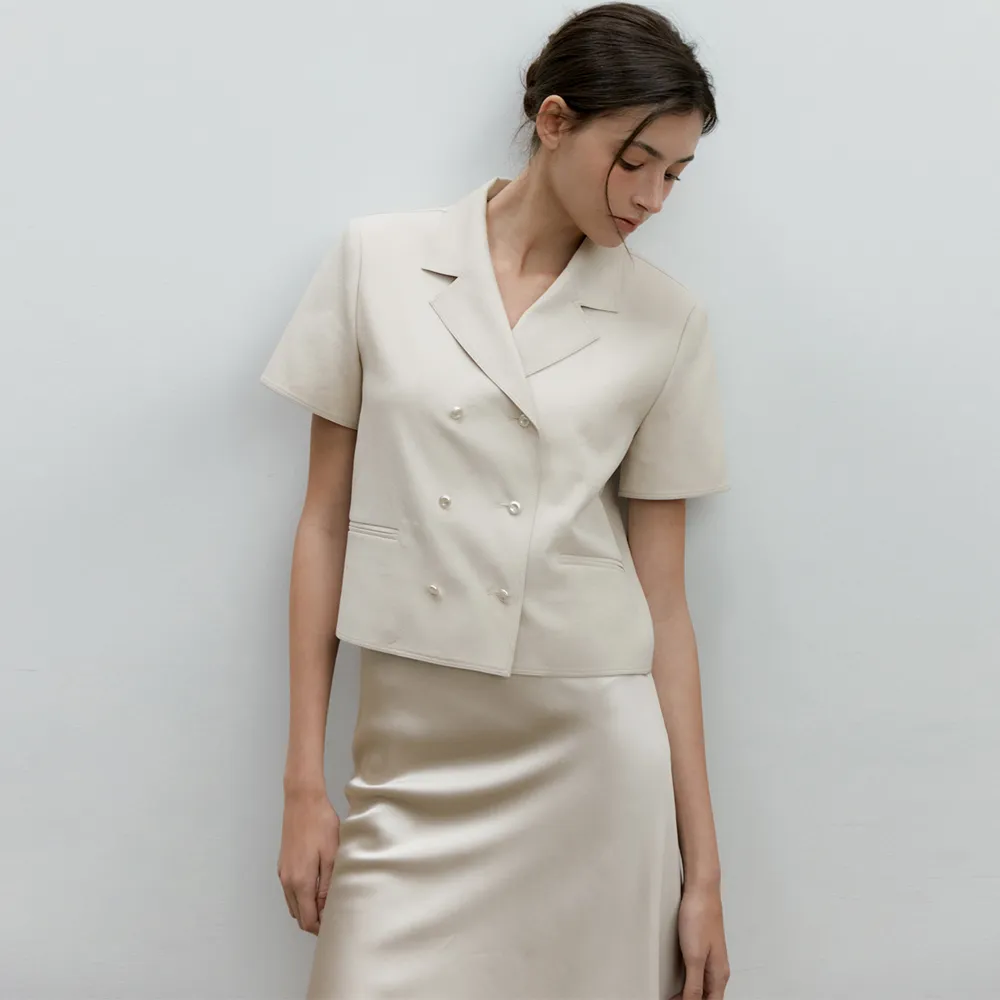 SILVER DOUBLE BUTTON JK_2COLOR - 감도 깊은 취향 셀렉트샵 29CM