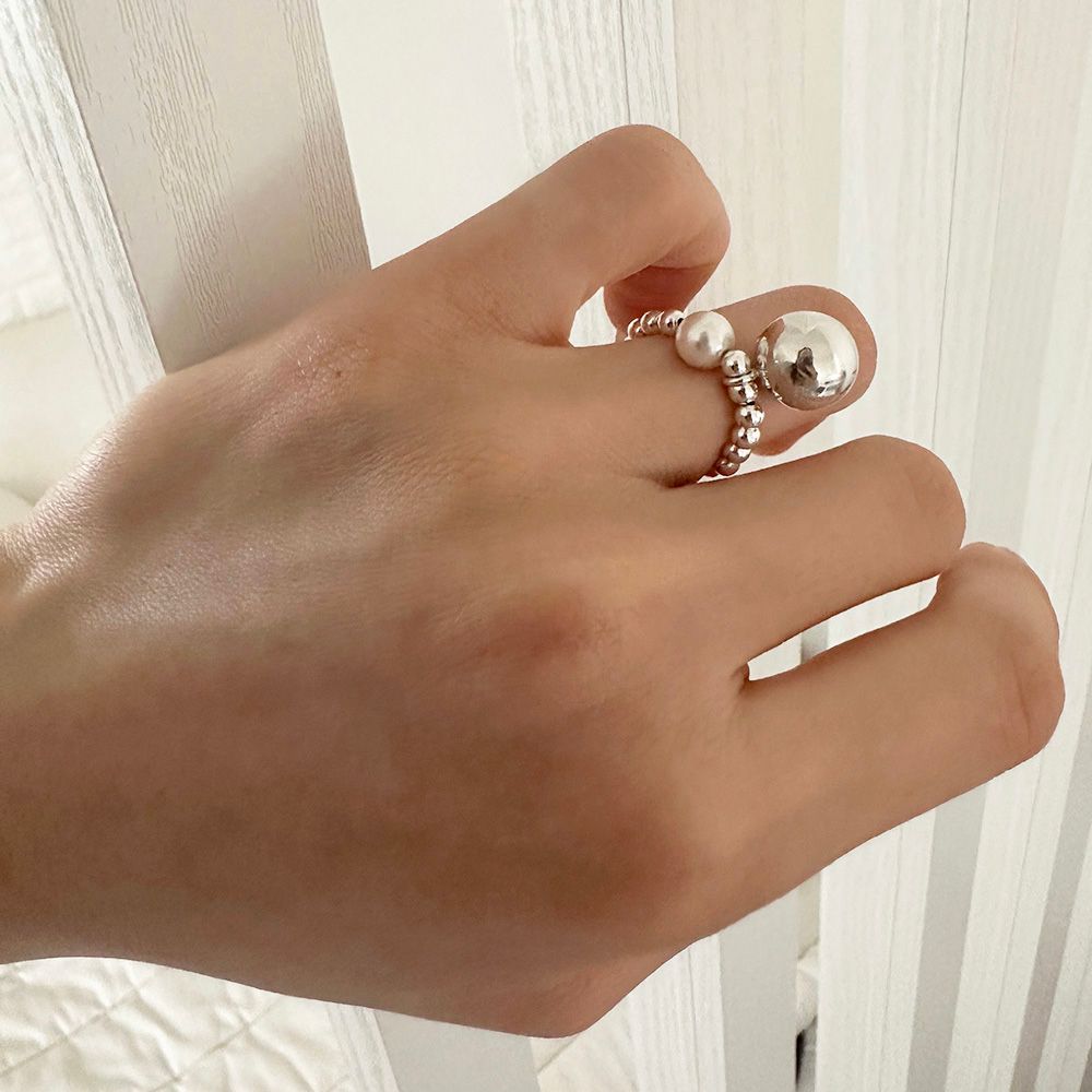 [925silver] Big ball ring - 감도 깊은 취향 셀렉트샵 29CM