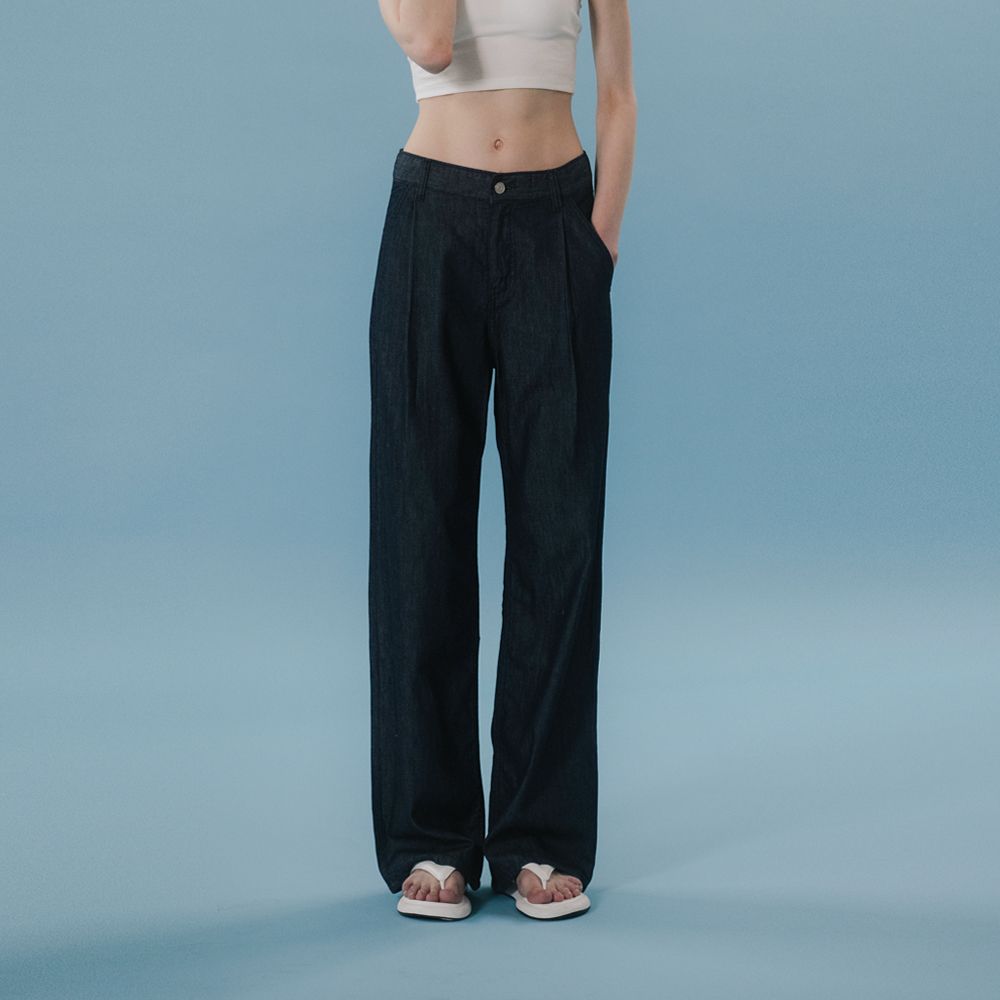 [3차] Joy tuck denim (dark blue) - 감도 깊은 취향 셀렉트샵 29CM